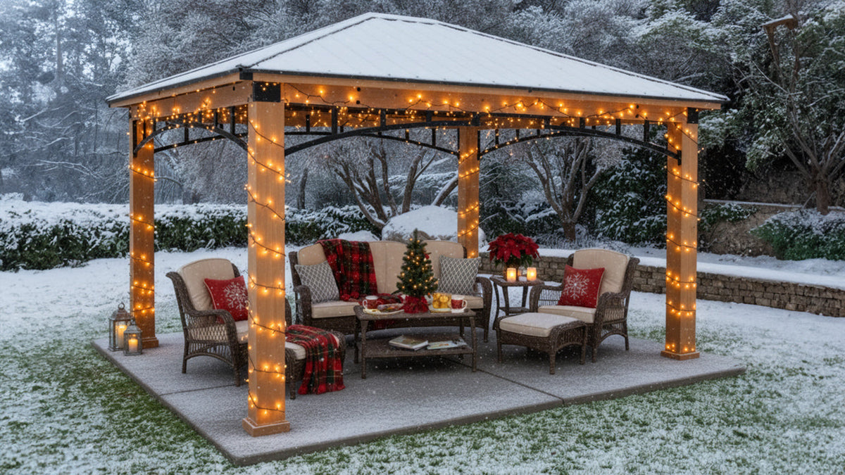 Holiday Entertaining Tips: Using Your Outdoor Structure | Yardistry