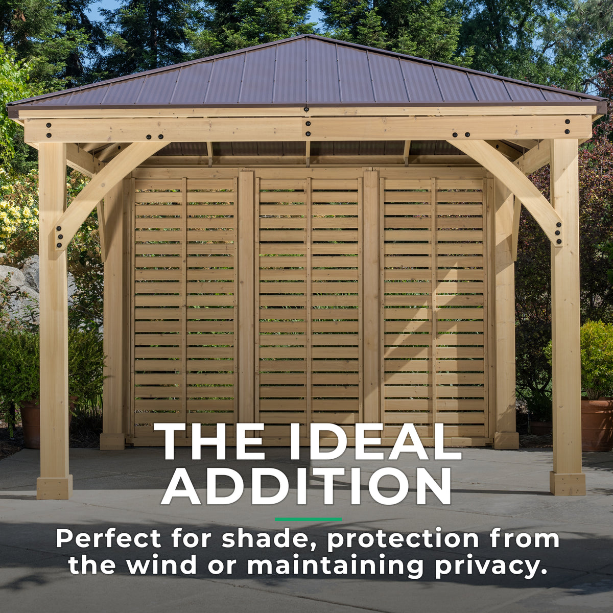 10' Meridian Privacy Wall