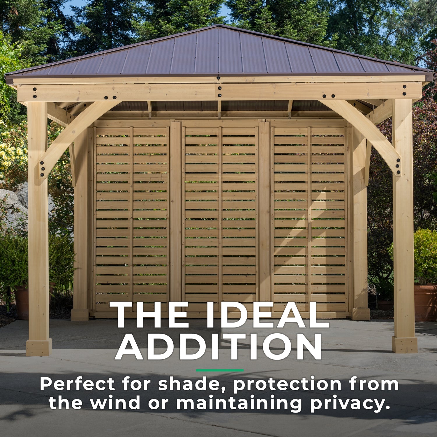 10' Meridian Privacy Wall