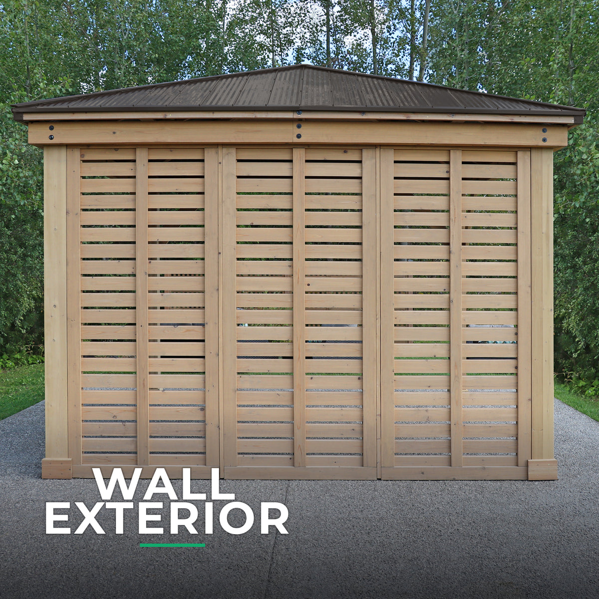 10' Meridian Privacy Wall
