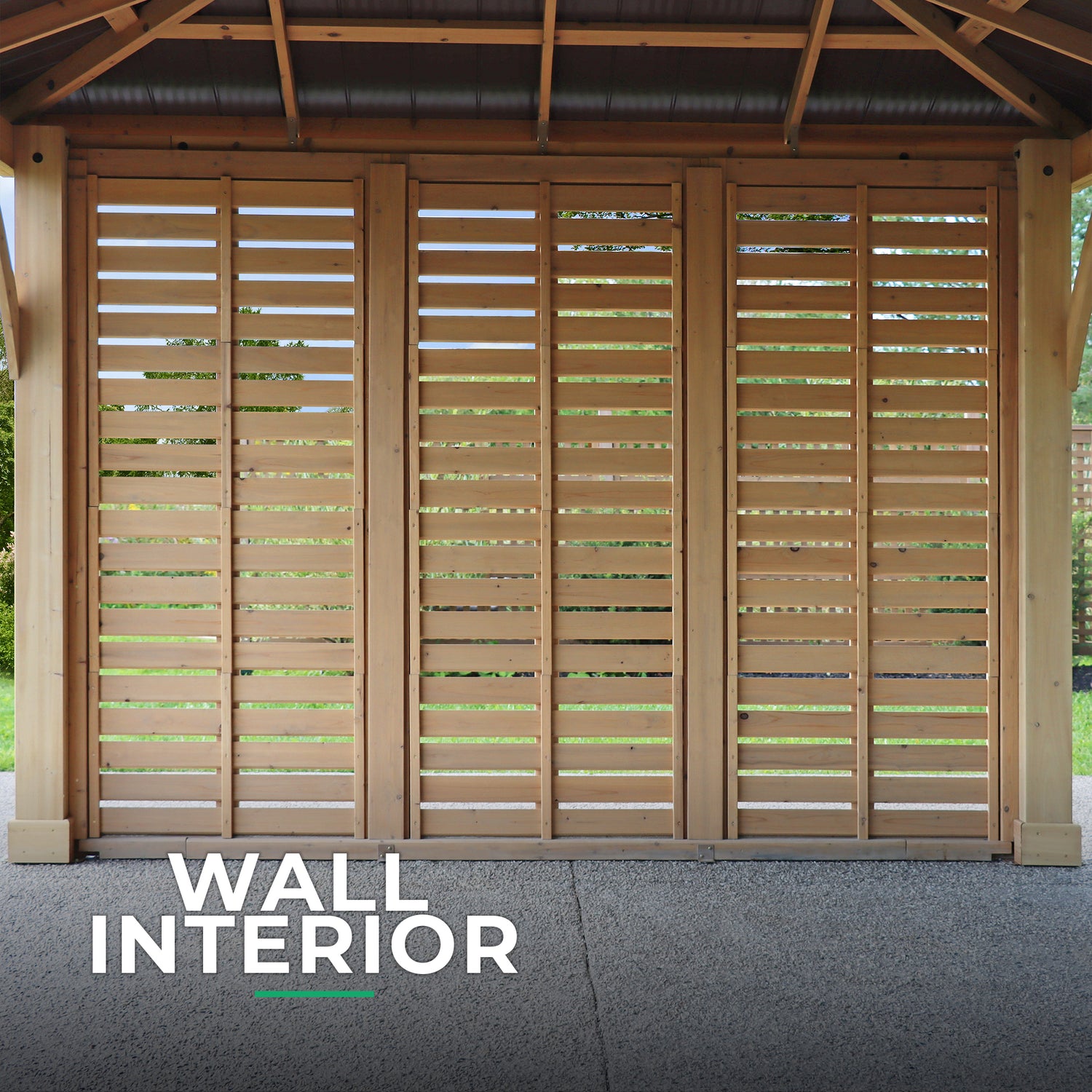 10' Meridian Privacy Wall