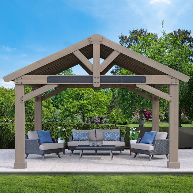 16 x 16 Timber Frame Gazebo