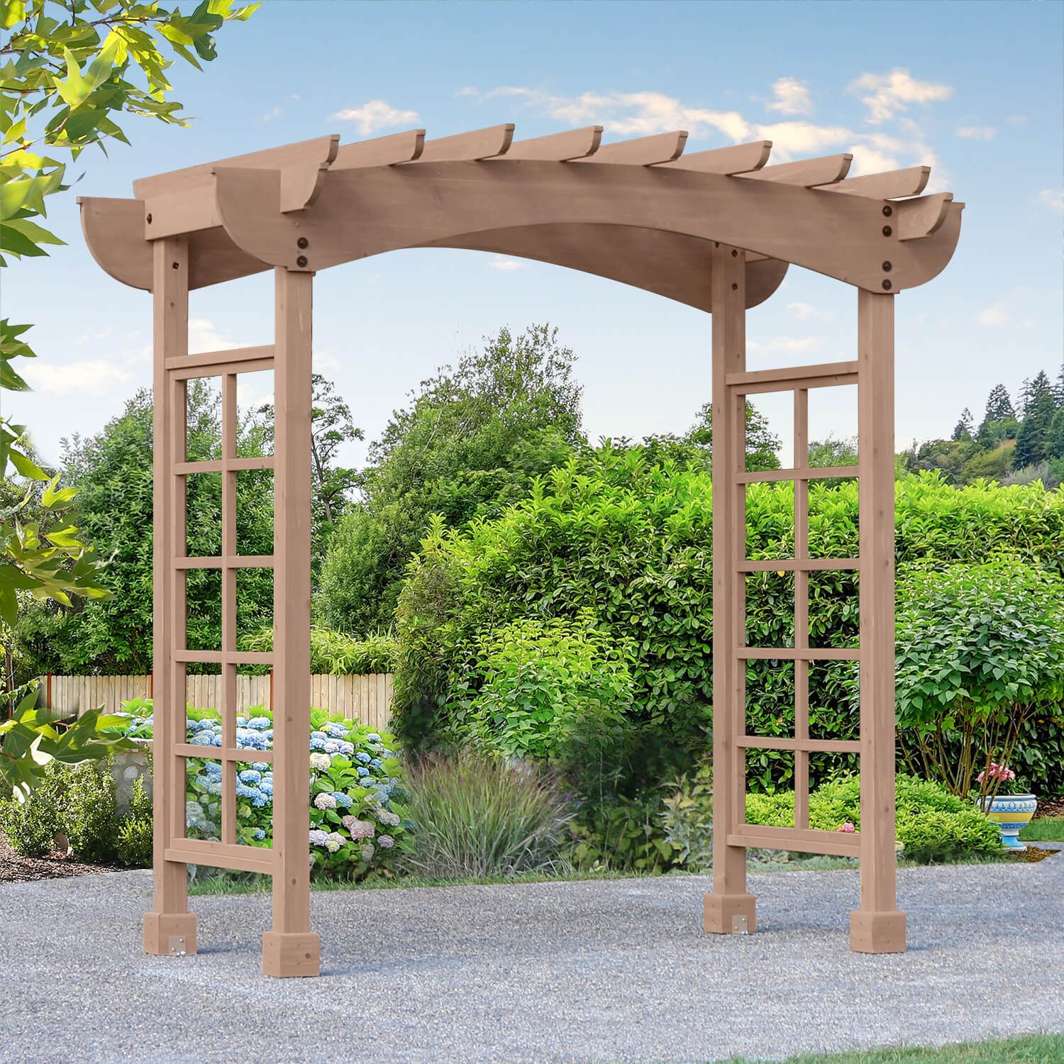 Large Backyard Arbor | Wood Arbor | Yardistry