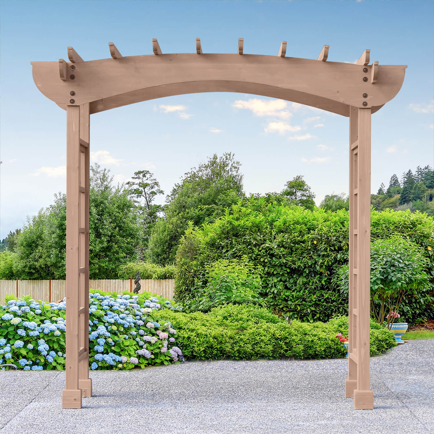 Large Backyard Arbor | Wood Arbor | Yardistry
