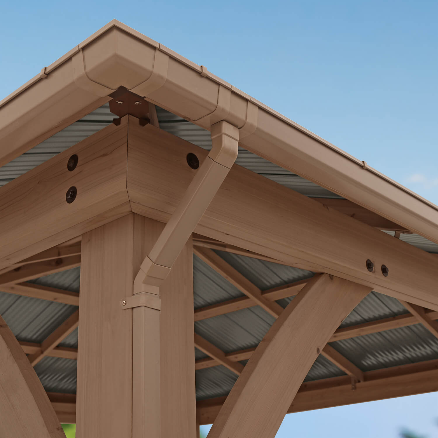 Gazebo Rain Gutter Kit